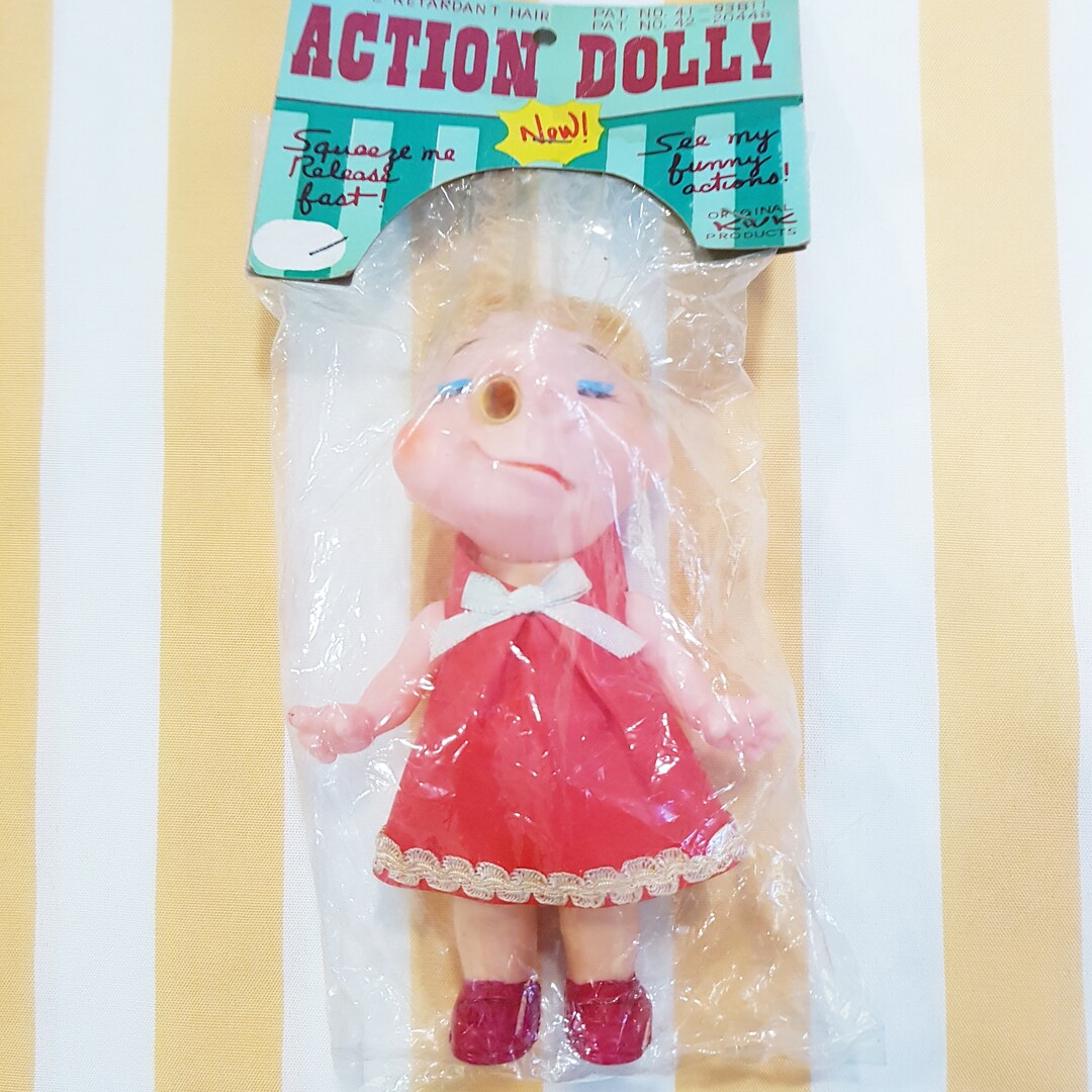 KWK Japan Drippy Nose Action Doll - Etsy