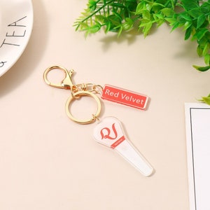Kpop Bag Charm Keyring Kpop Acrylic Bag Keychain Kpop Pendant Light ...