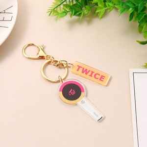Kpop Bag Charm Keyring Kpop Acrylic Bag Keychain Kpop Pendant Light ...