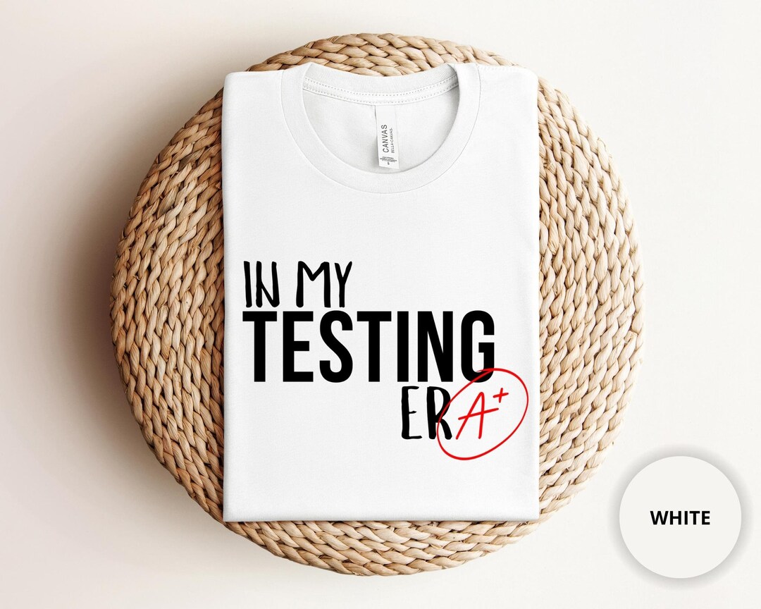 Teacher Shirt Sate Testing Gift Test Day Shirt Funny Teacher - Etsy