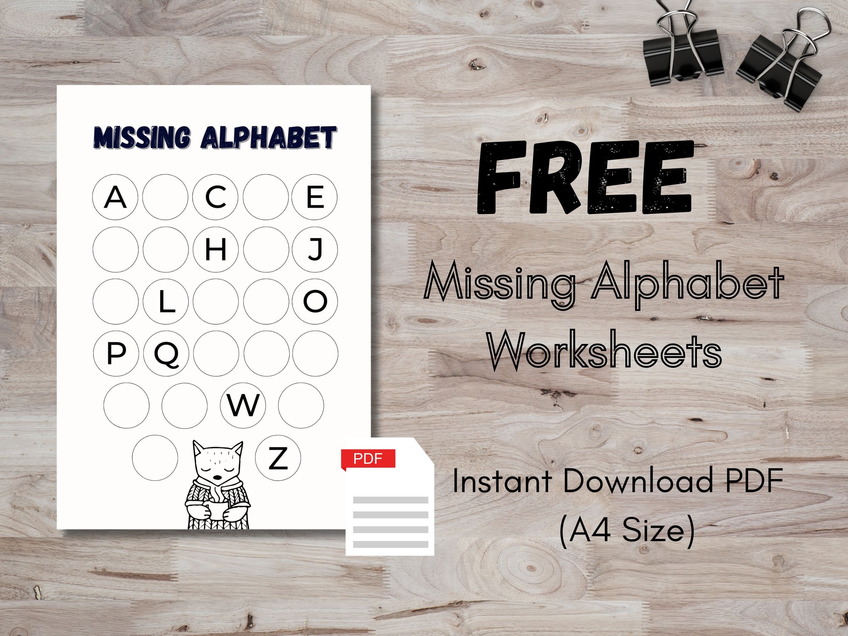 Printable A-Z Alphabet Tracing Worksheets, Letter Writing Practice for ...