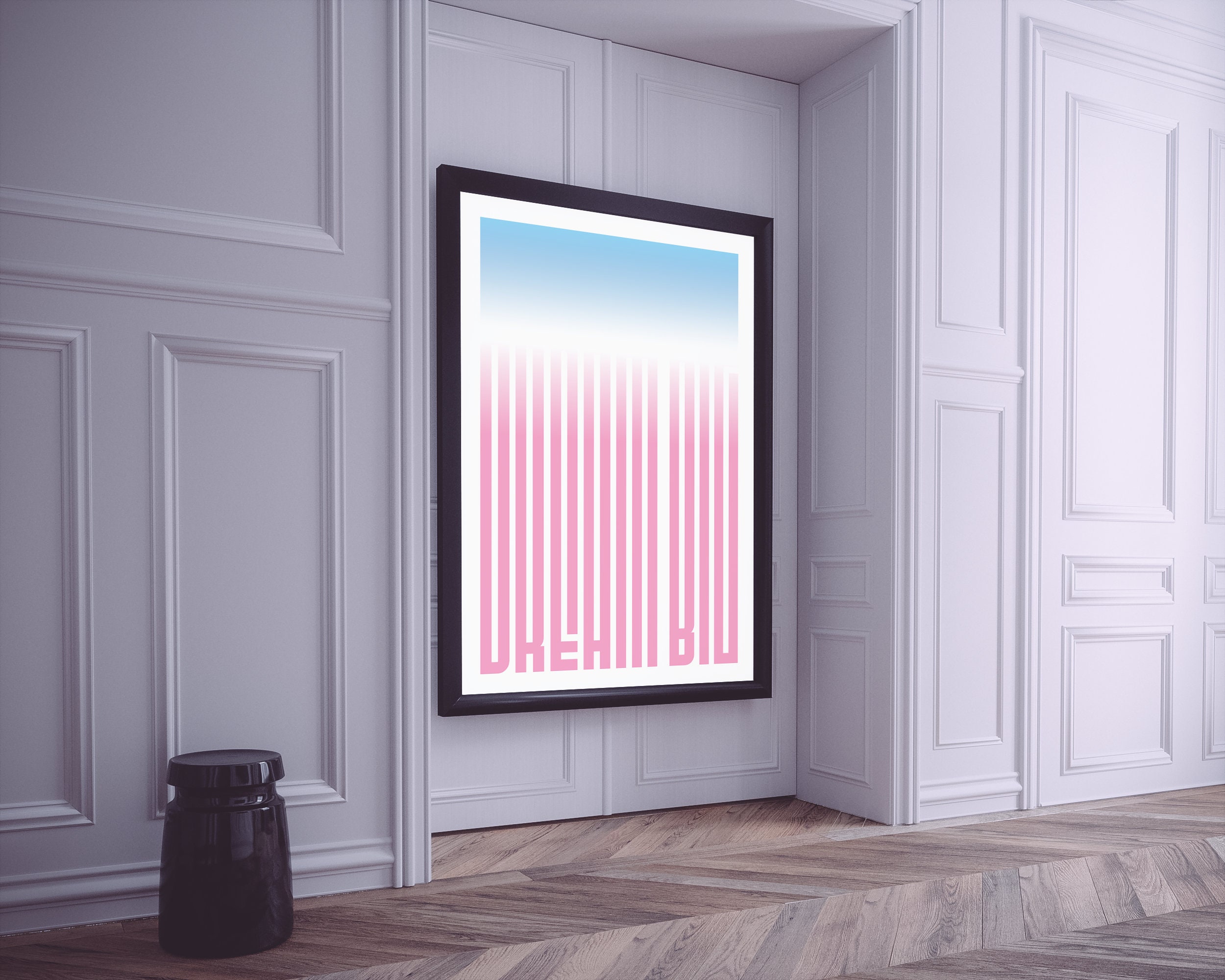 DREAM BIG Printable Poster Big Typography - Etsy