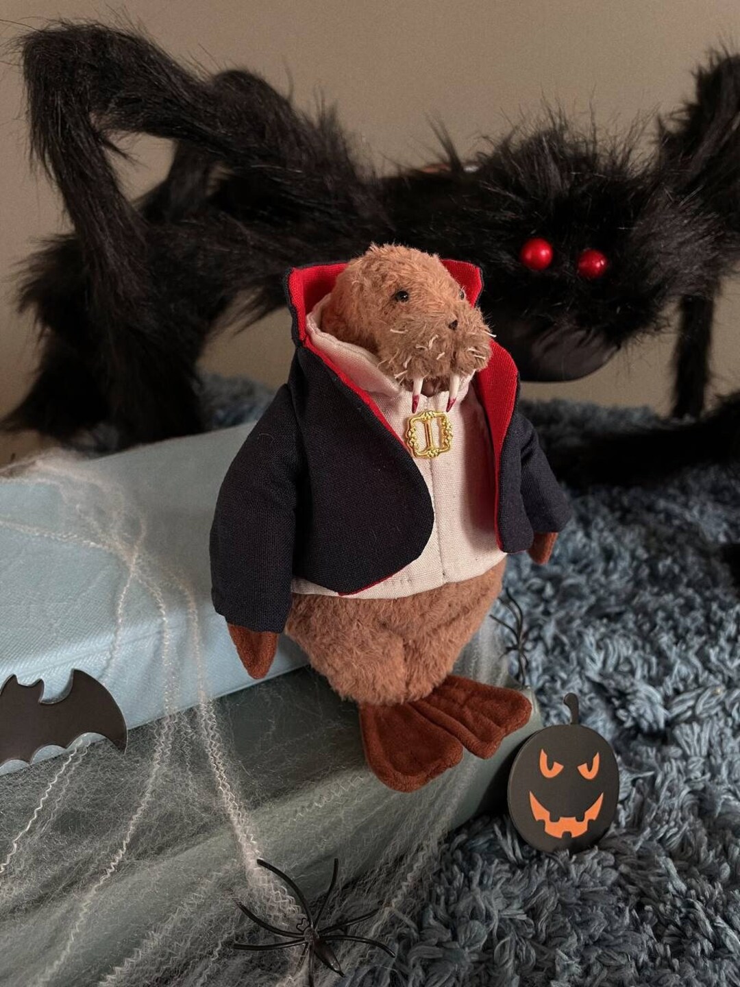 Teddy Bear / Walrus Graph Dracula, Handmade Teddy Walrus, Collectible ...