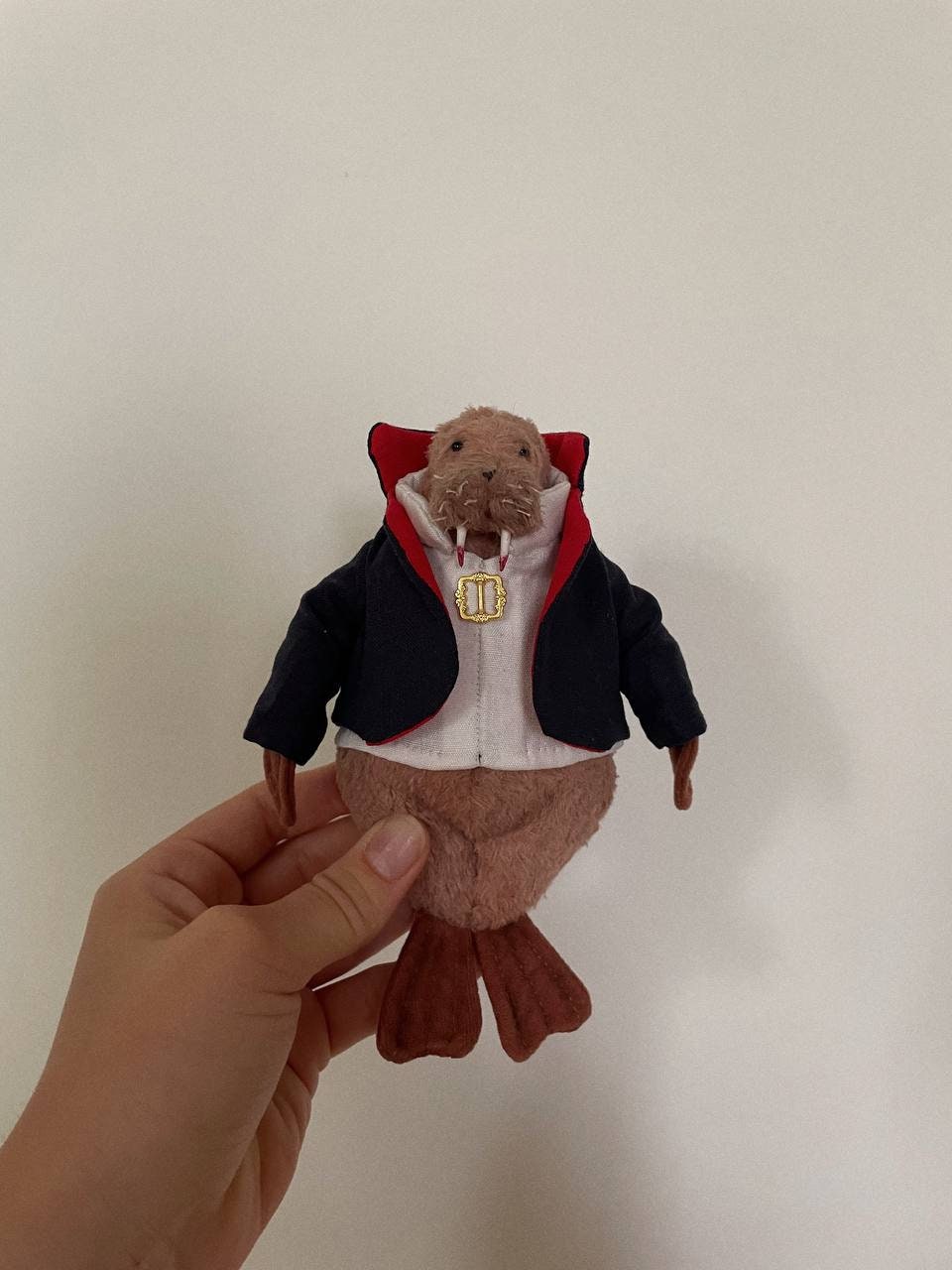 Teddy Bear / Walrus Graph Dracula, Handmade Teddy Walrus, Collectible ...