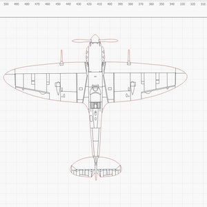 Supermarine Spitfire .svg .dxf Laser Cut and Engrave File - Etsy UK