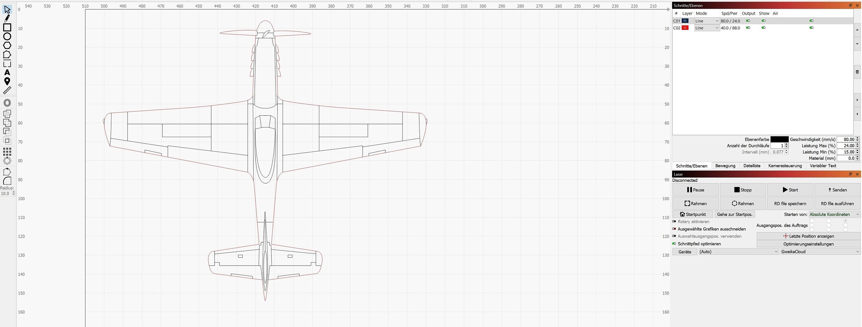 North American P51 D Mustang .svg .dxf Laser Cut and Engrave File - Etsy
