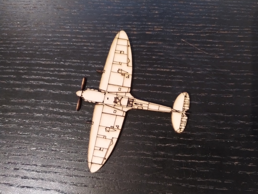 Supermarine Spitfire .svg .dxf Laser Cut and Engrave File - Etsy