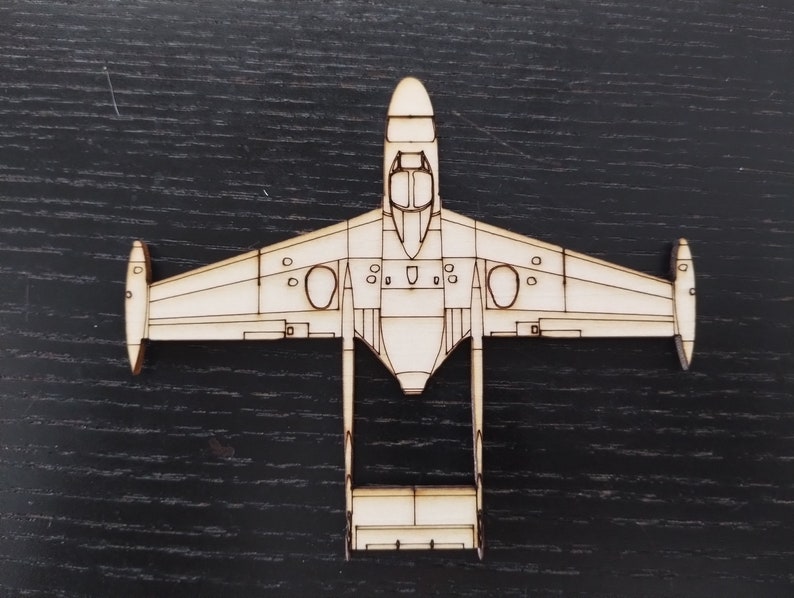 De Havilland Venom .svg .dxf Laser Cut and Engrave File - Etsy
