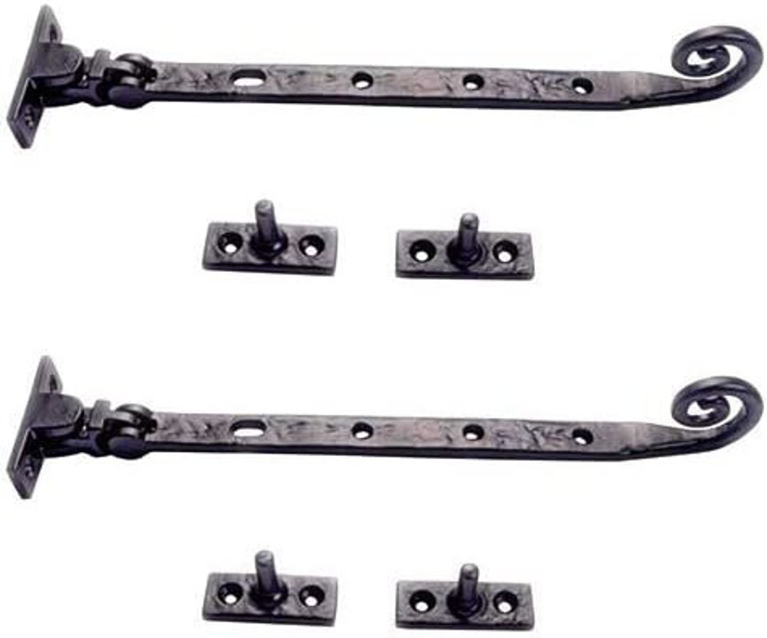 Lachish Heavy Duty Antique Cast Iron Sturdy Window Casement Stays 10 X ...