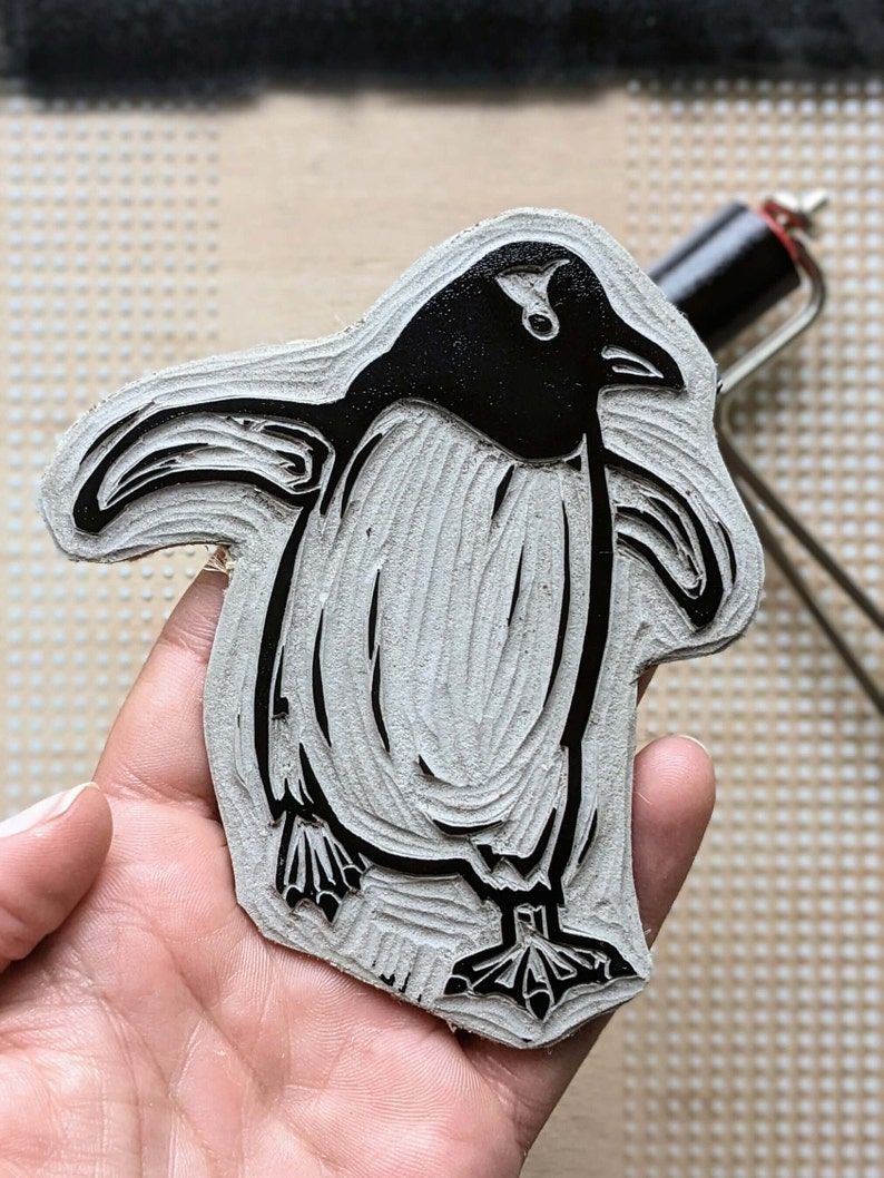 GWEN Limited Edition Linocut Print UNFRAMED, 14.8x21cm Small Animal ...