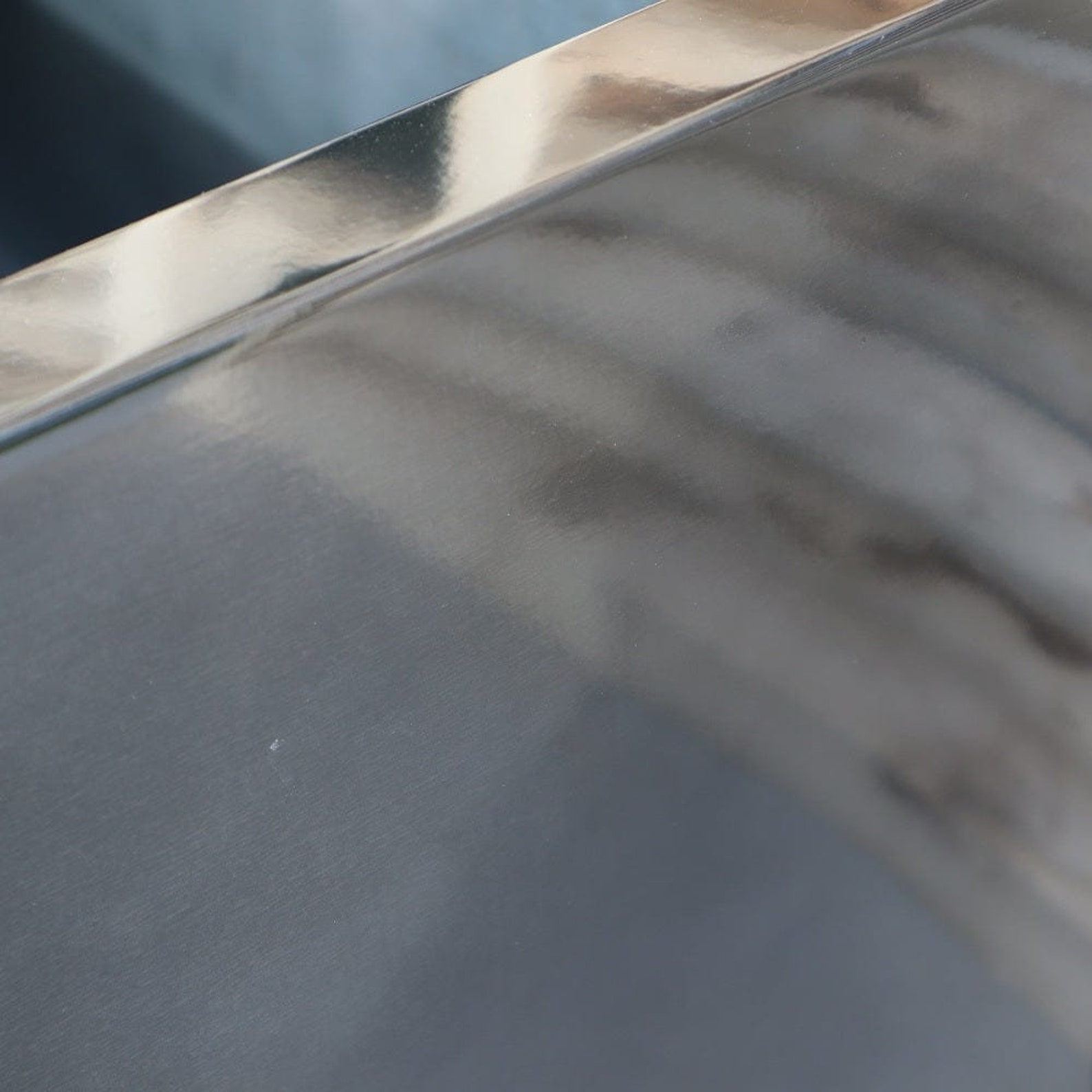 100cm Zinc Platinum Black Trough Planter - Etsy