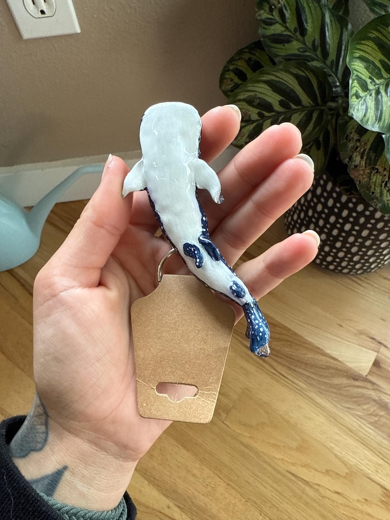 Whale Shark Keychain - Etsy