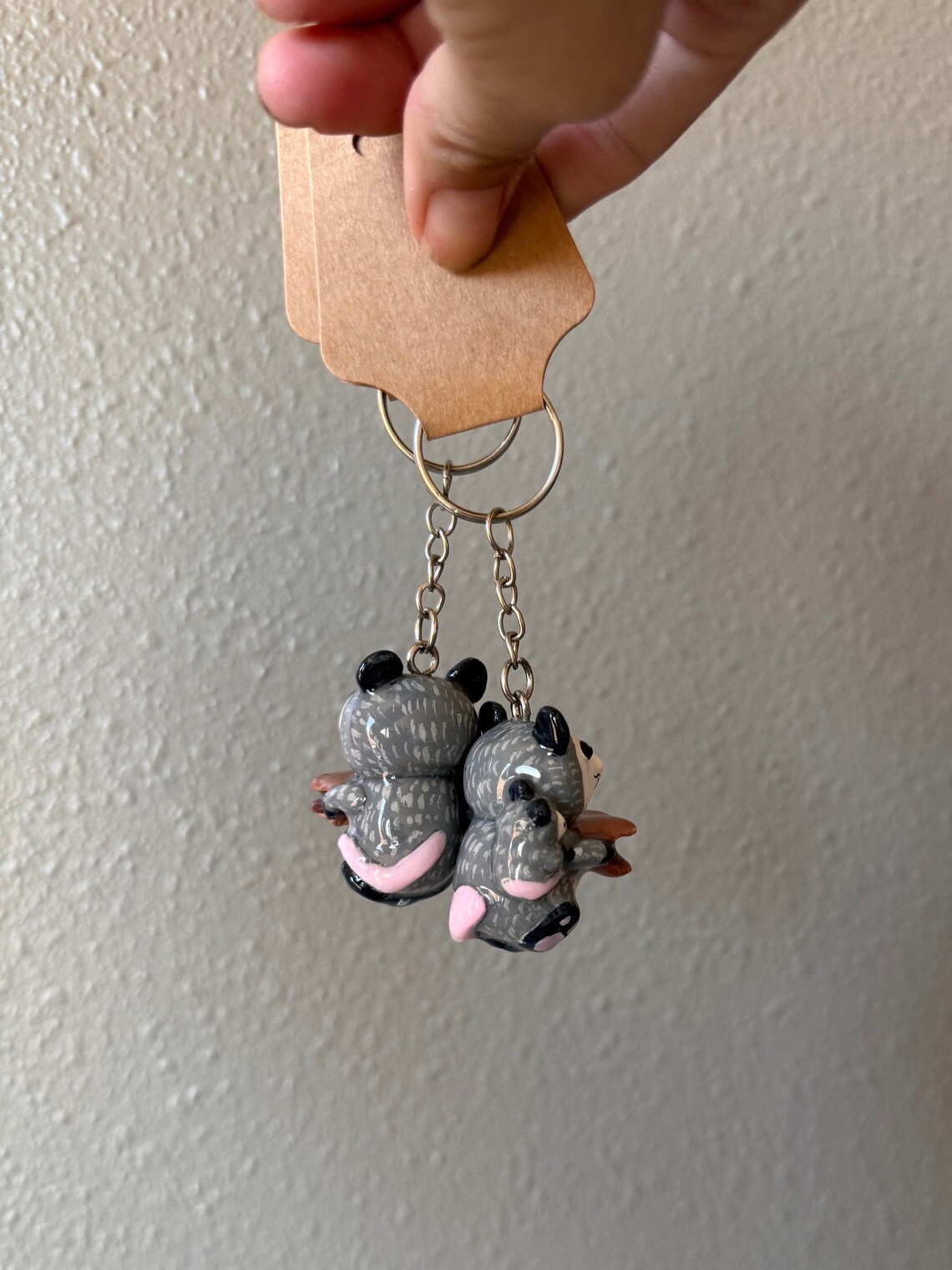 Possum With S'more Keychain - Etsy