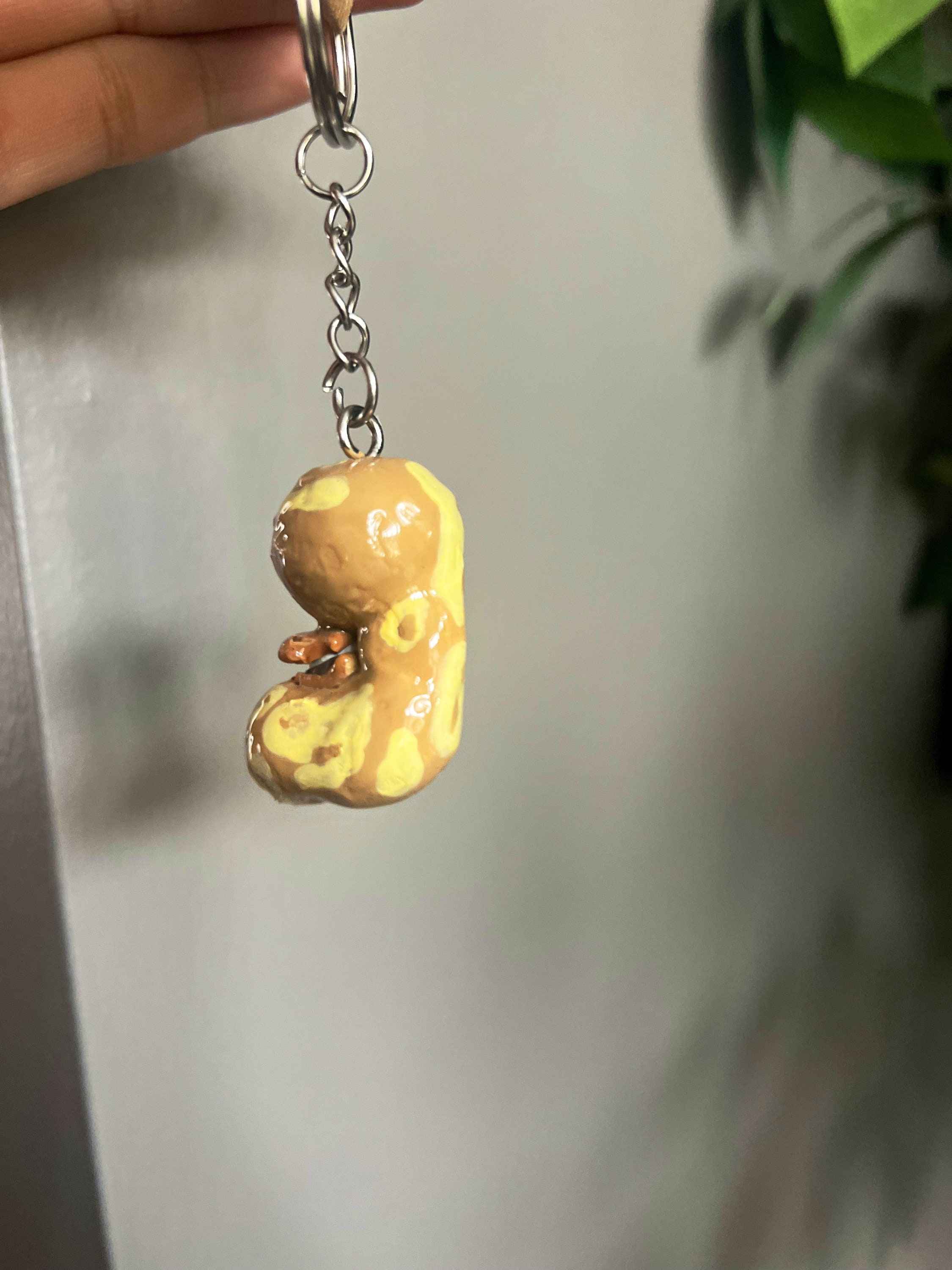 Ball Python S'more Keychain - Etsy