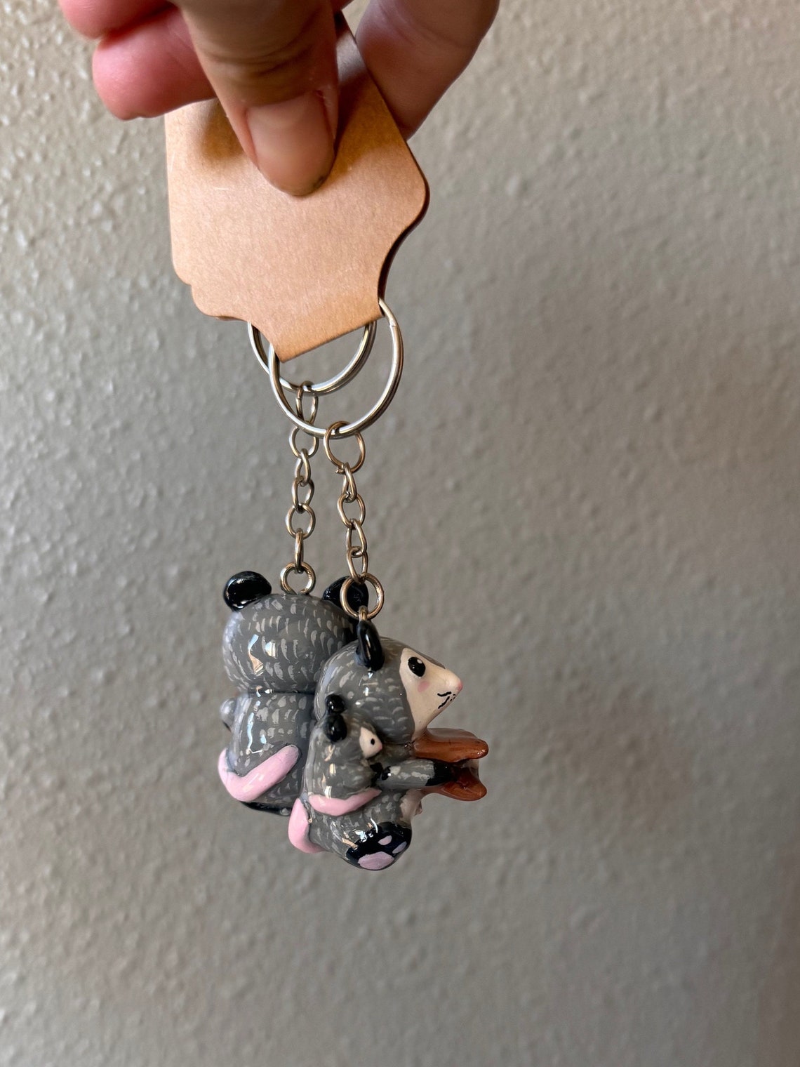 Possum With S'more Keychain - Etsy