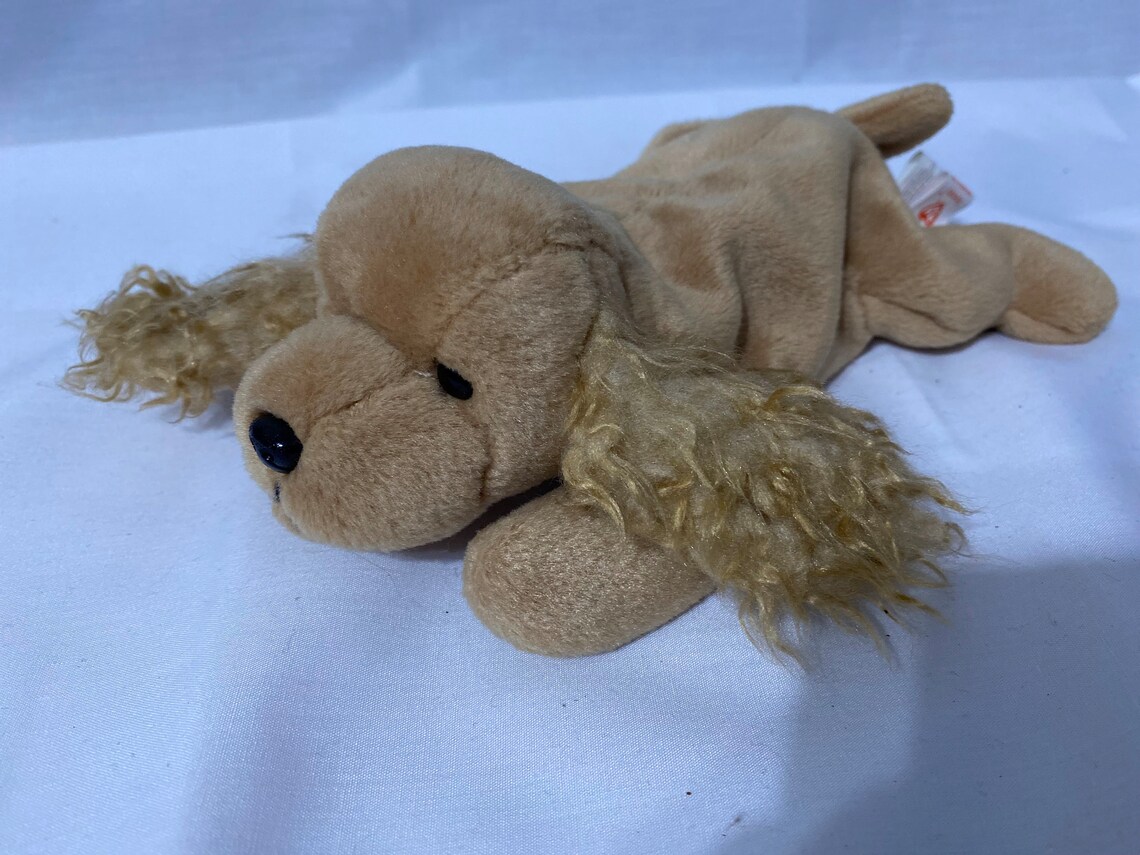 Ty Beanie Baby "spunky" the Pup - 1997 Vintage Retired - Etsy