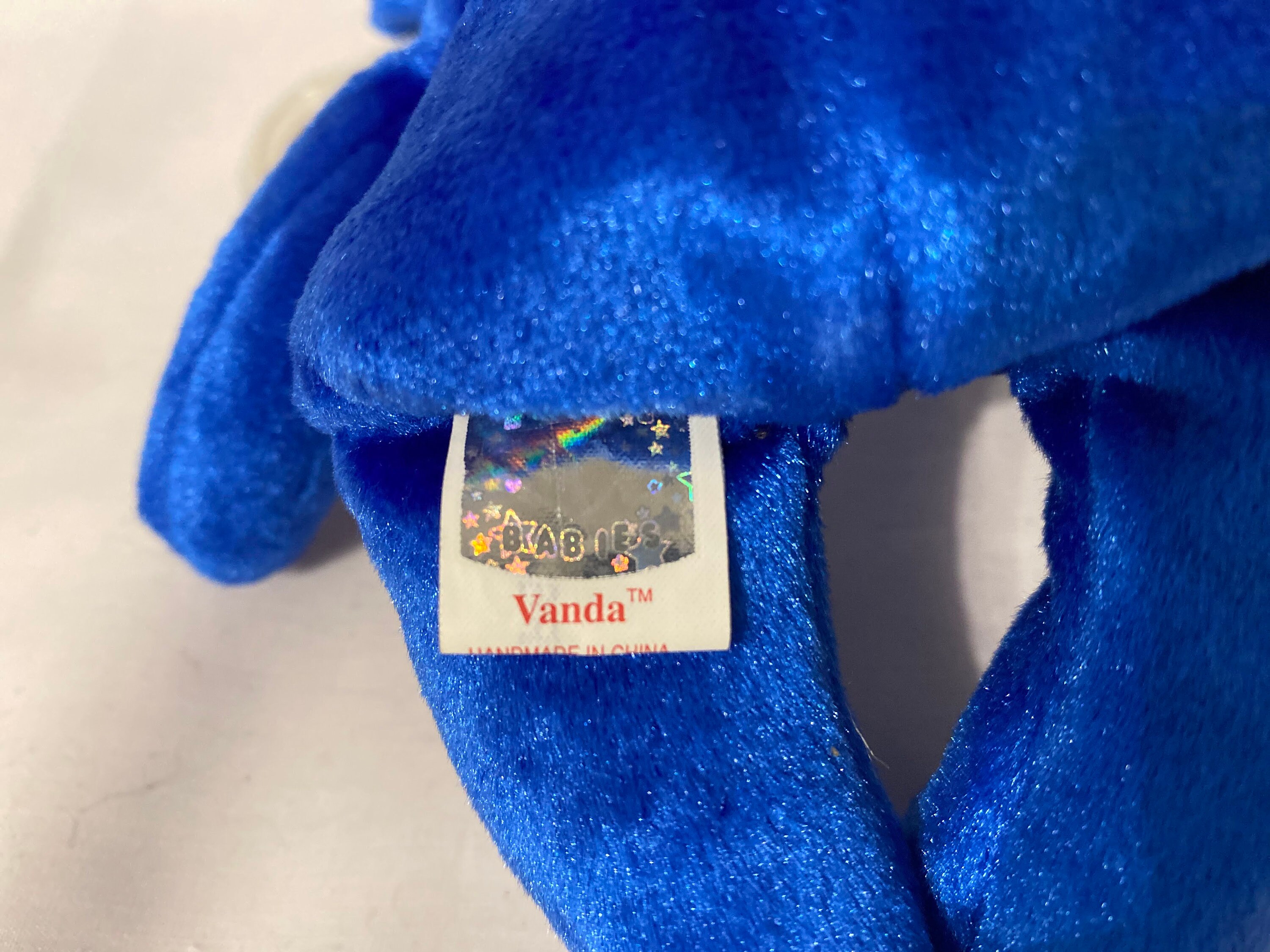 Ty Beanie Baby "vanda" the Bear - 2001 Singapore Exclusive - Rare ...