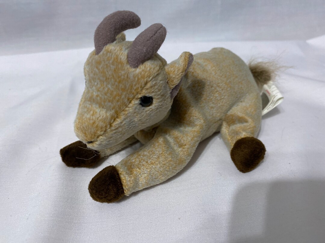 Ty Beanie Baby "goatee" the Goat - 1999 Vintage Retired - Etsy