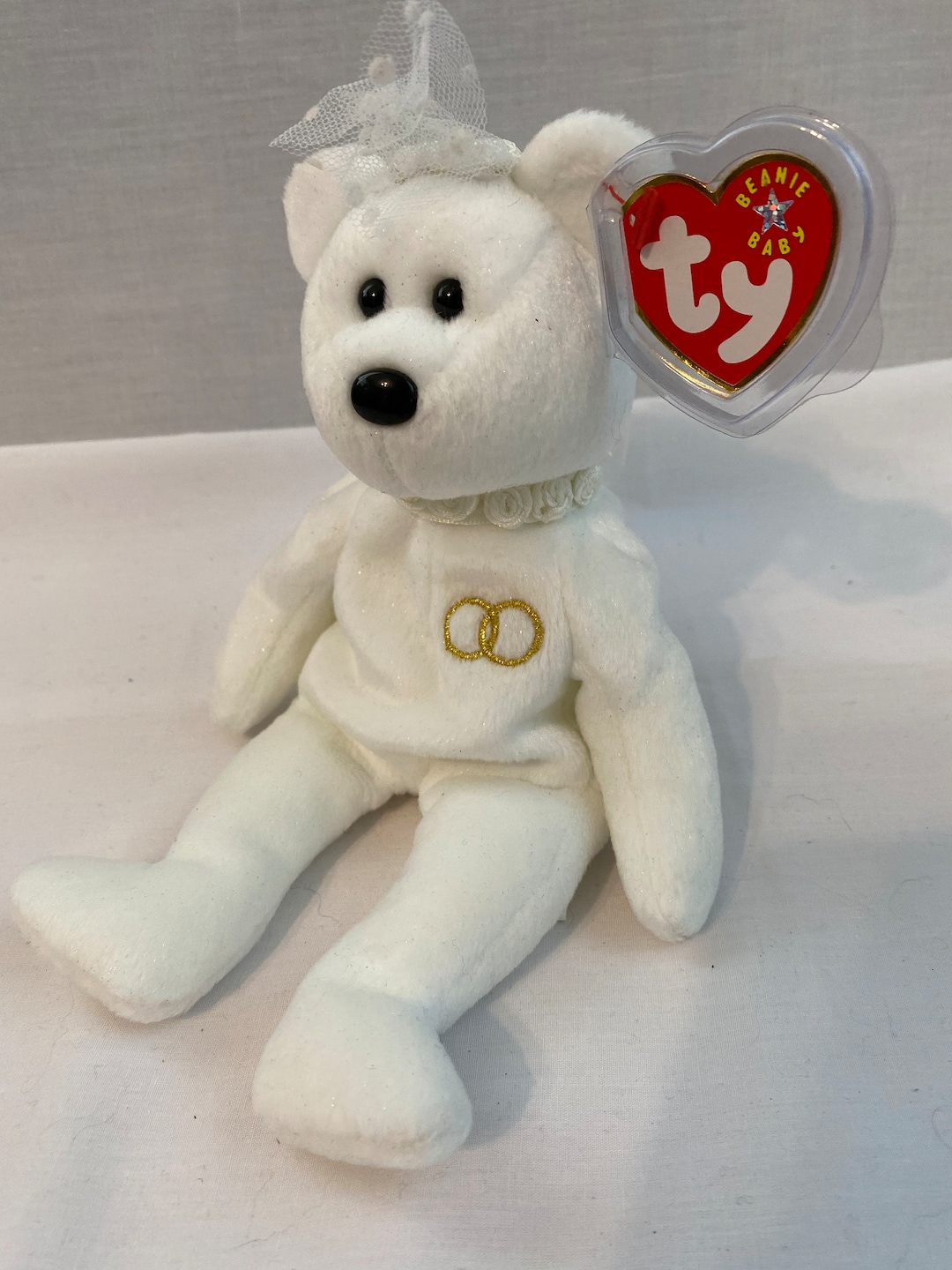 Ty Beanie Baby "mrs" the Wedding Bear - 2000 Original Retired Vintage ...