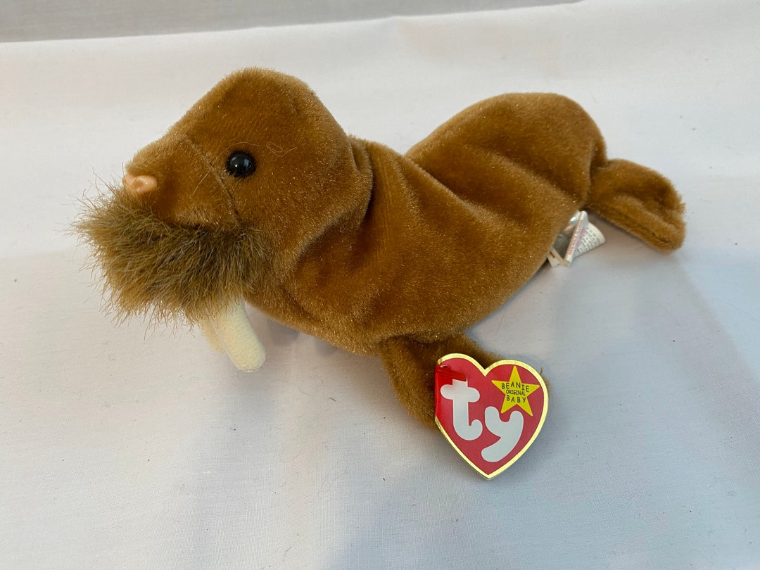 Ty Beanie Baby - "paul" the Walrus - 1999 Retired Vintage Collectable ...