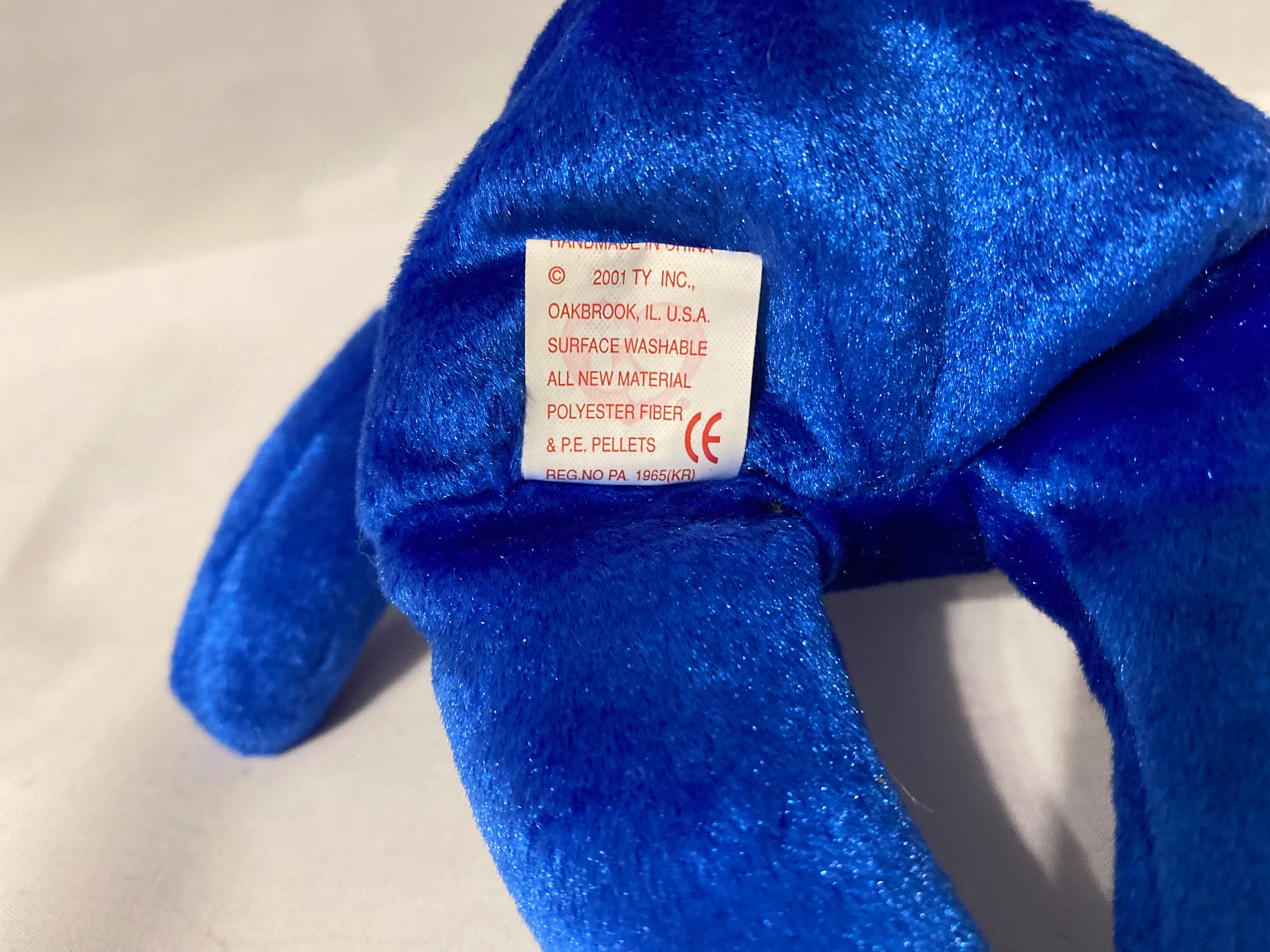 Ty Beanie Baby "vanda" the Bear - 2001 Singapore Exclusive - Rare ...