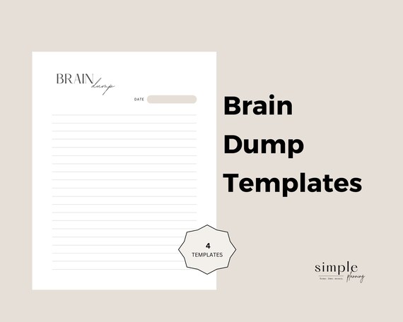 Brain Template Printable