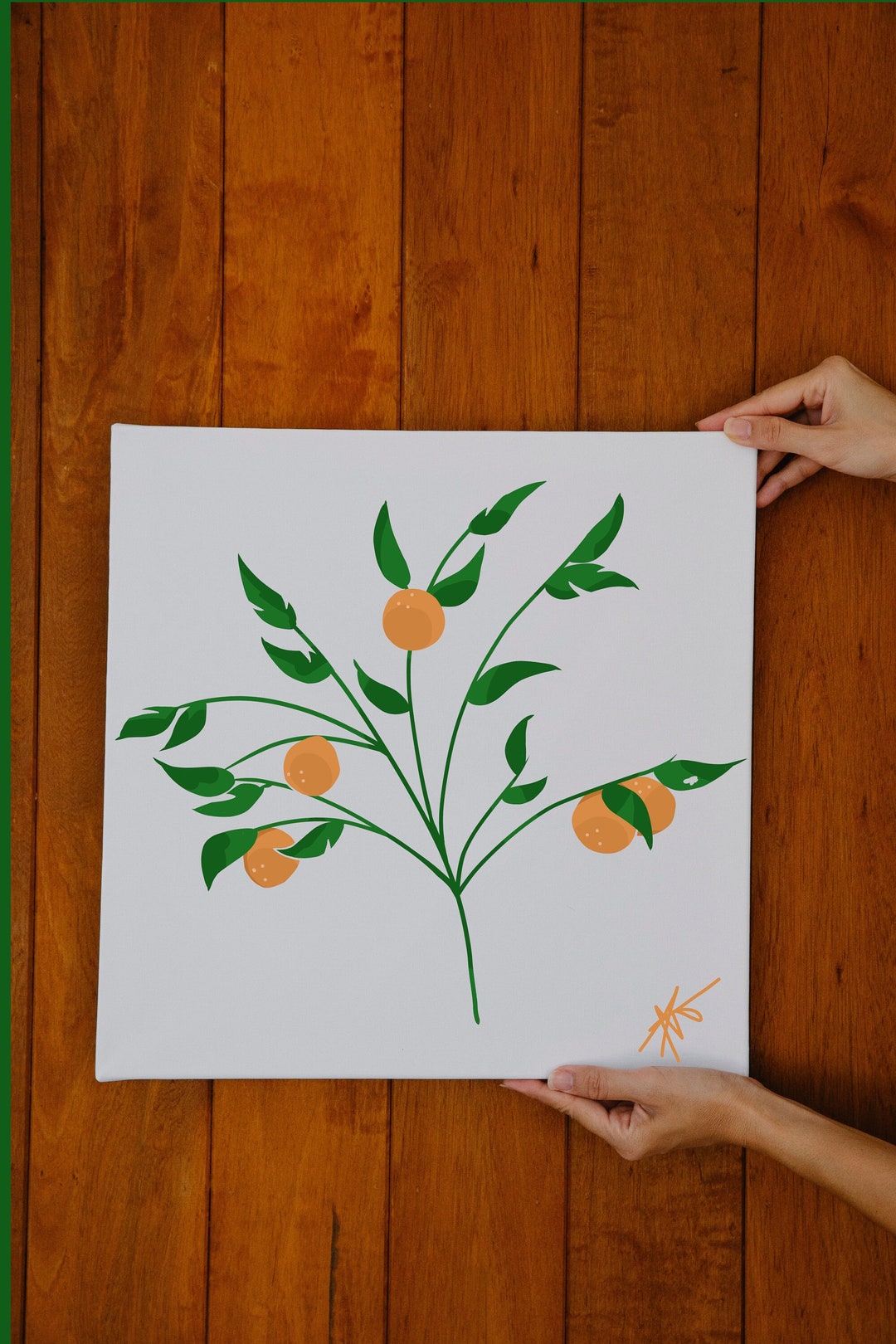 Simplistic Oranges Print Minimalistic Oranges Wall Art - Etsy