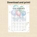 Birthday Countdown Calendar Instant Download Printable PDF, Milestone ...