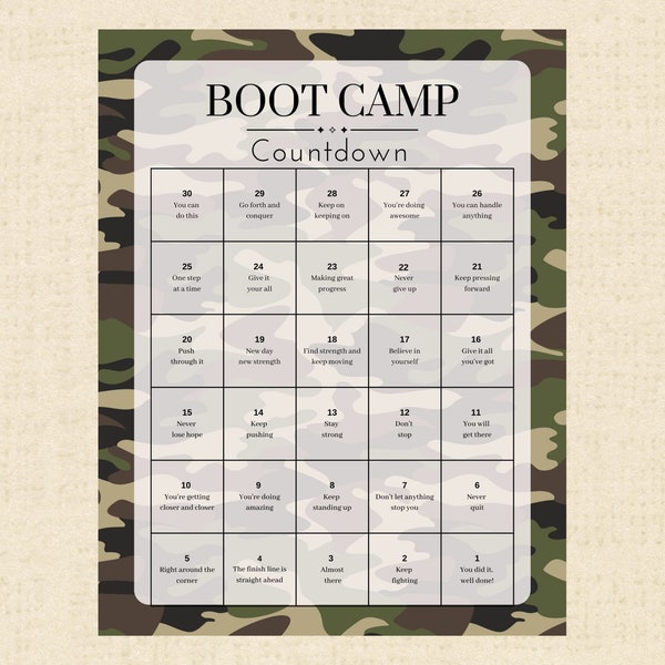 Boot Camp - Etsy