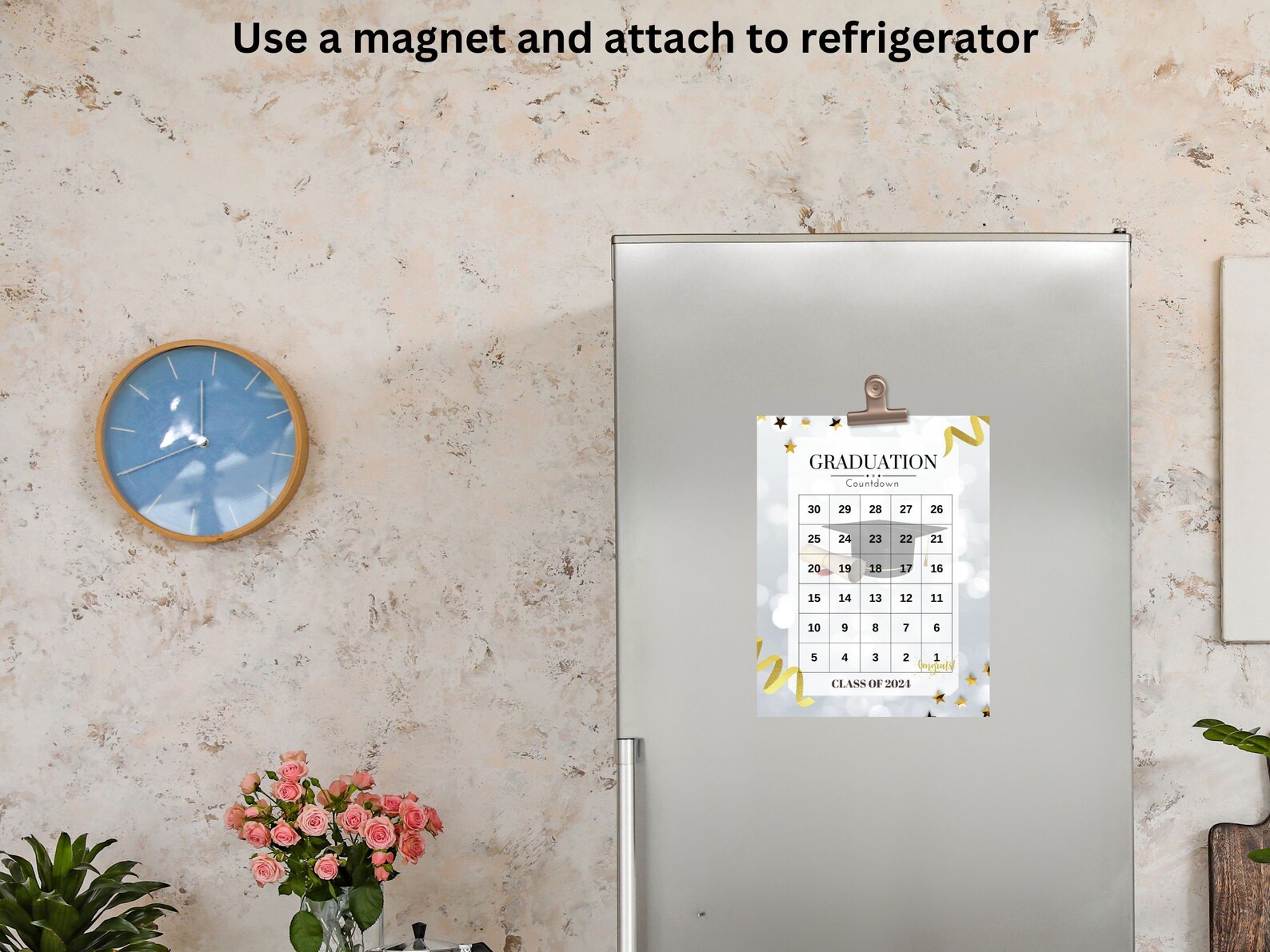 Graduation Countdown Calendar Printable, Graduation Ceremony ...