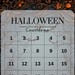 Spooky Halloween Countdown Calendar Printable - Get Ready for the Haunt ...