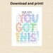 30-day Squats Challenge Daily Countdown Calendar- Daily Affirmations ...