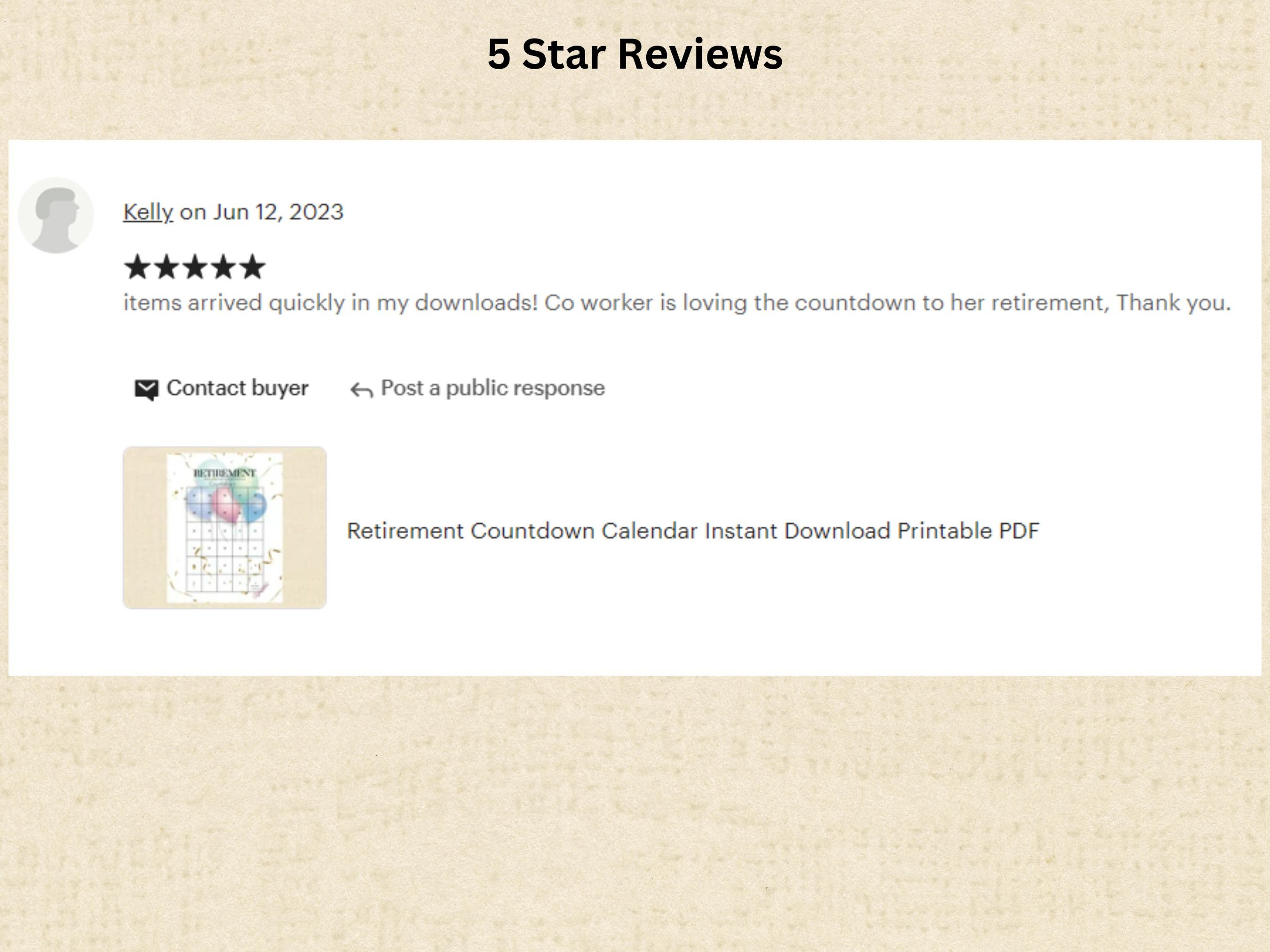 Retirement Countdown Calendar Printable PDF, Retirement Celebration ...