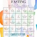 Fasting 21 Day Challenge Countdown Calendar Tracker Printable; Daniel ...