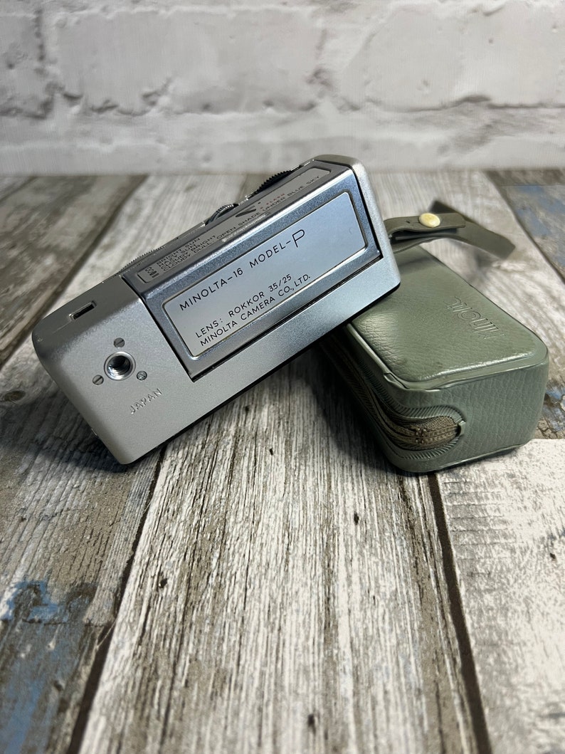 Minolta 16 Model P Spy Camera in Good Working Condition - Etsy UK