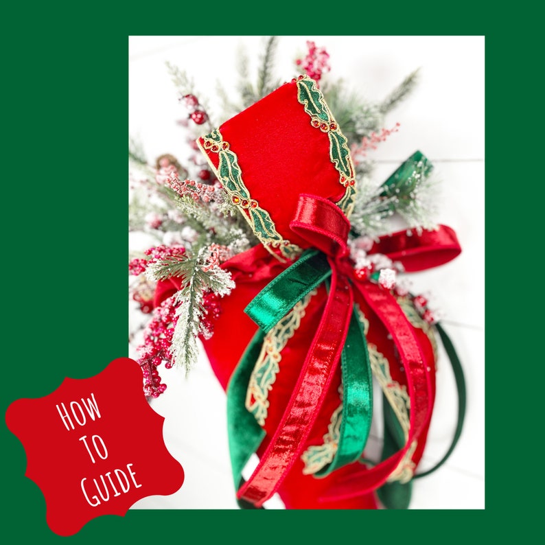 DIY Christmas Stocking Wreath, Christmas Floral Wreath, How to Make A ...