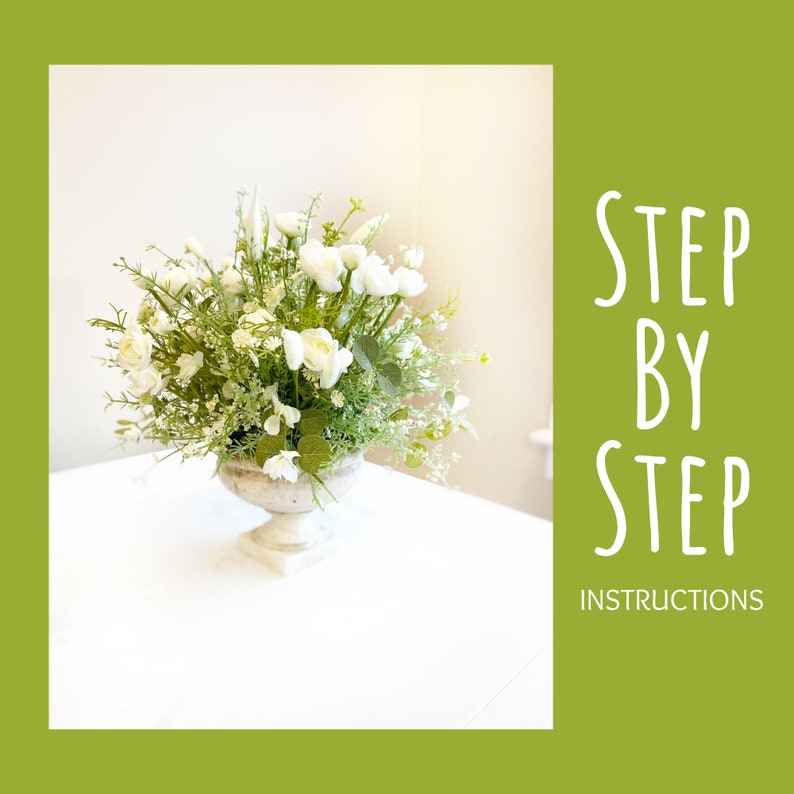 How to Make A Centerpiece, DIY Floral Centerpiece, Step by Step ...