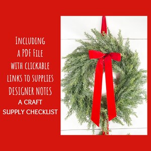 DIY Cedar Wreath, Learn to Make A Wreath, Step by Step Video Wreath ...