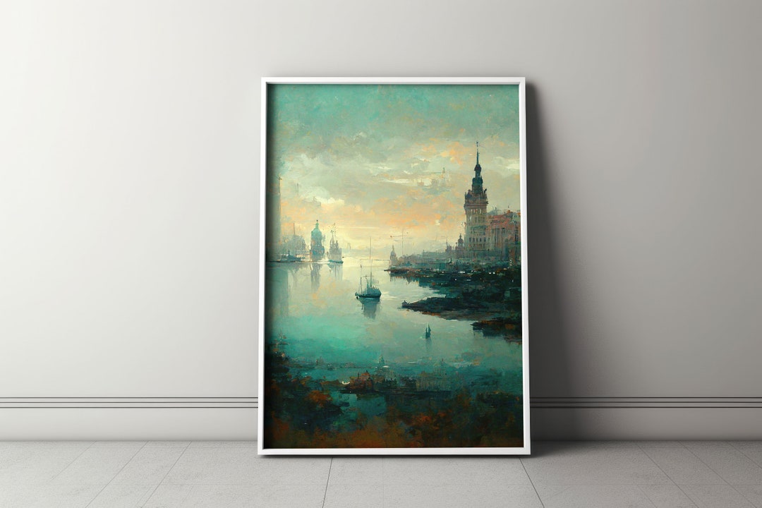 Chronicles of the City AI Art Collection Vintage Abstract Digital ...