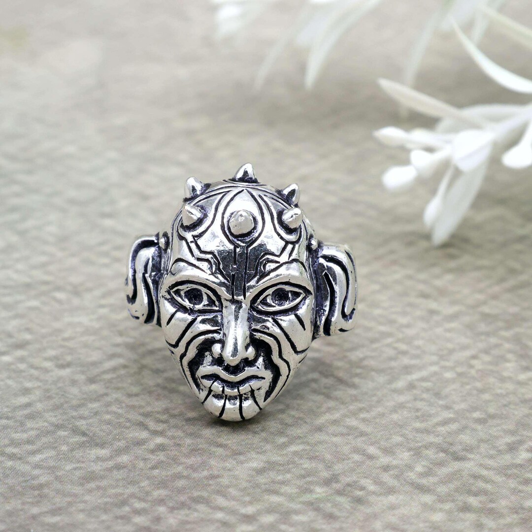 Monster Ring, Devil Ring, Skull Ring, Streetwear Ring, Demon Ring ...