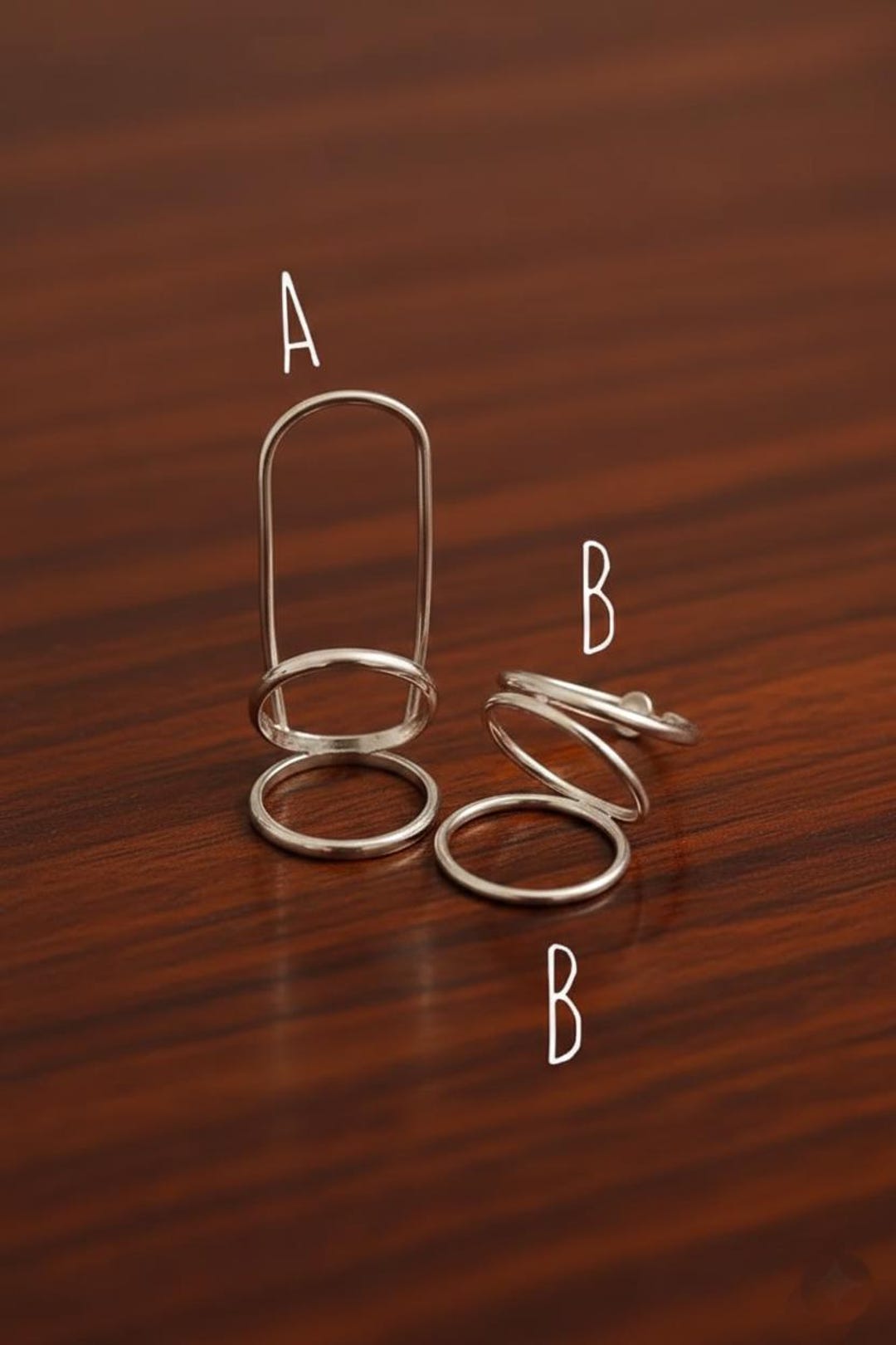 German Silver Brass Thumb Splint Ring – Adjustable Arthritis CMC MCP ...