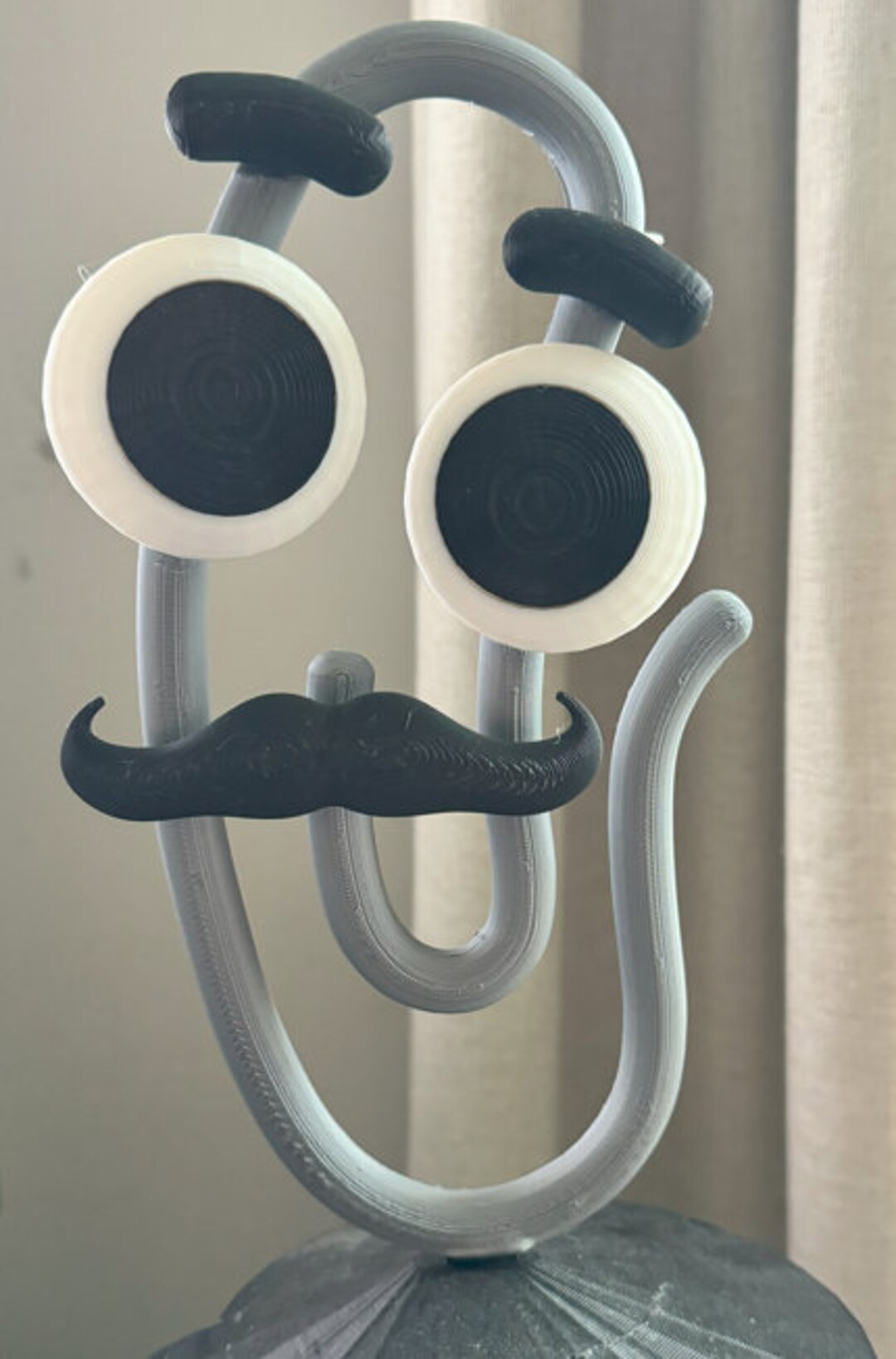 Clippy-stache mustache for Clippy - Etsy