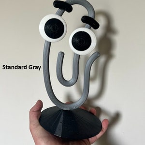 3D Printed Microsoft Clippy - Etsy