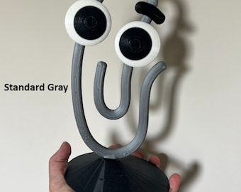 3d Printed Microsoft Clippy With Post It Notes Base - Etsy