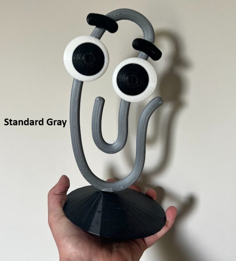 3D Printed Microsoft Clippy - Etsy