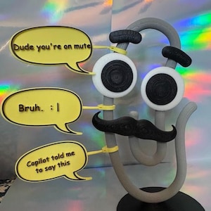 3D Printed Microsoft Clippy - Etsy