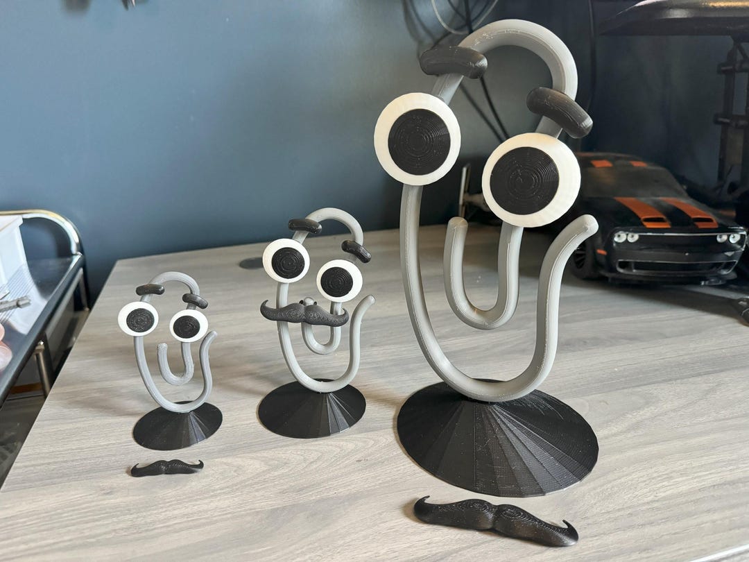 3D Printed Microsoft Clippy - Etsy