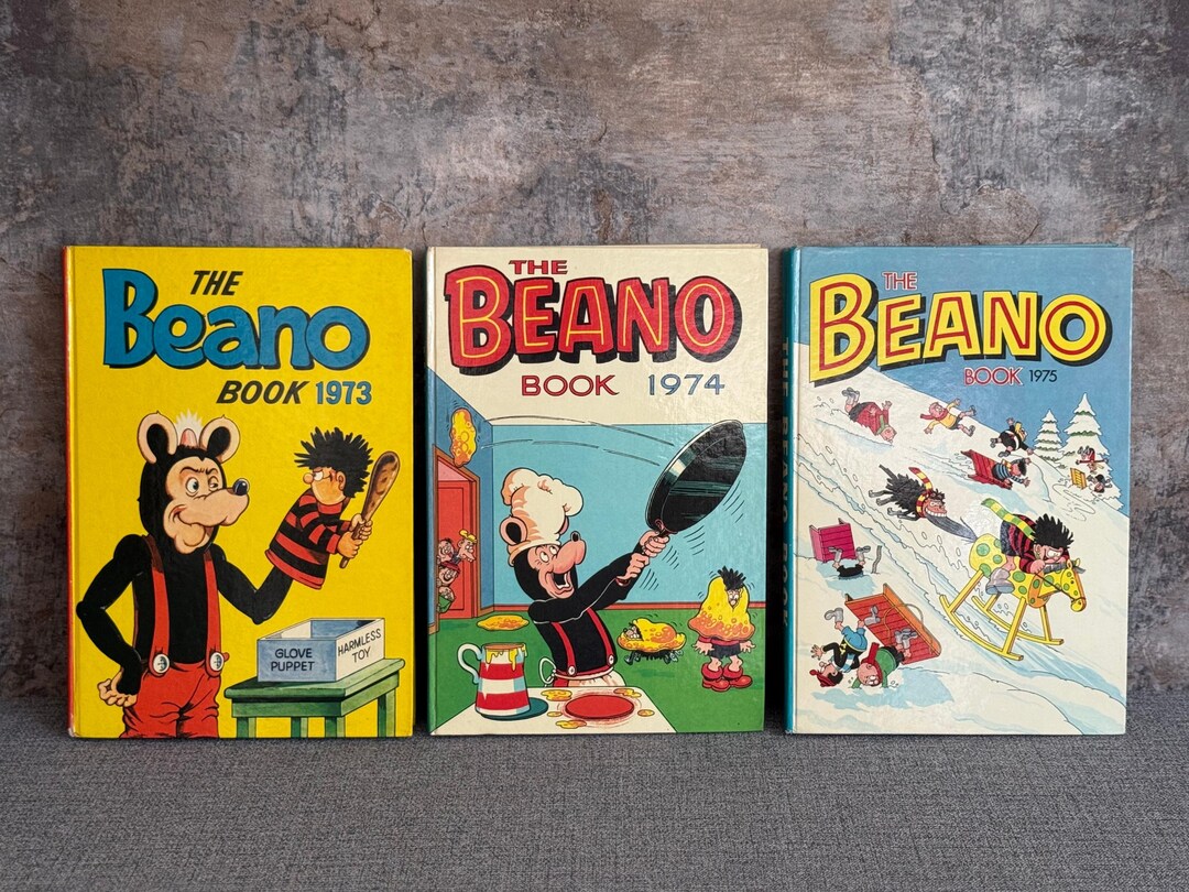 The Beano Annual 1973, 1974 & 1975 | Vintage Comic Books | Sold ...