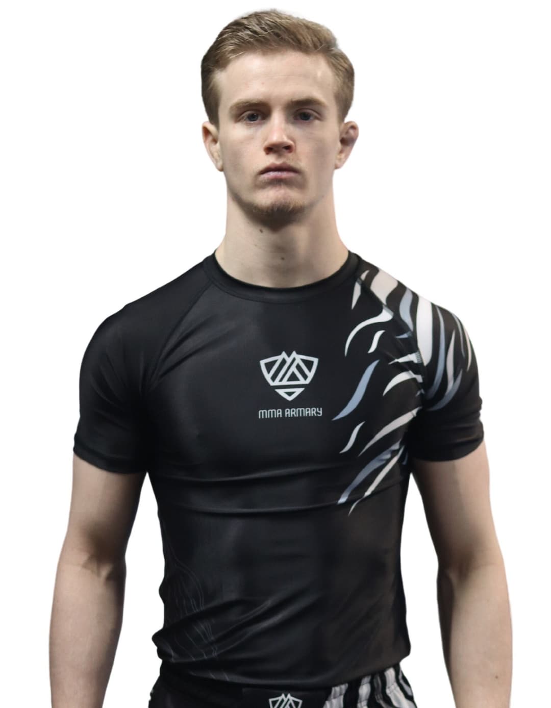 MMA Armary White Tiger Rash Guard - Etsy