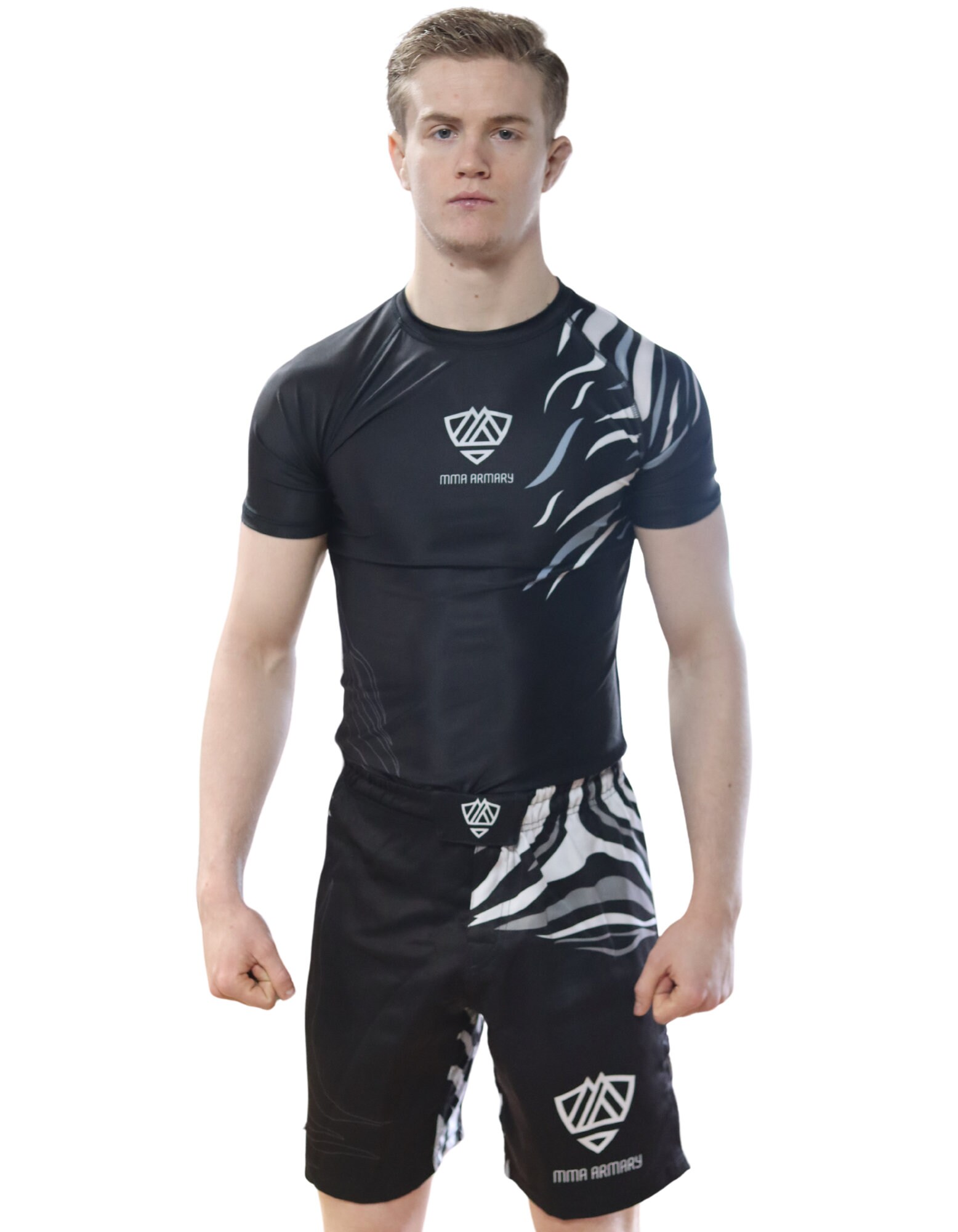MMA Armary White Tiger Rash Guard - Etsy